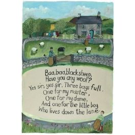 Baa Baa Black Sheep Greetings Card By Driftwood Designs