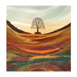 Sycamore Gap - Rebecca Vincent Greeting Card - Down To Earth Cards