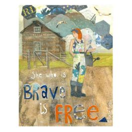 Freedom Print by ArtByRachelGrant - Down To Earth Cards