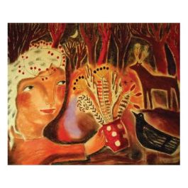 Offering - Susan Gathercole Art Card - Down To Earth Cards
