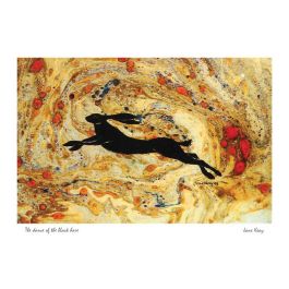 The dance of the black hare by Jane Keay - Down To Earth Cards