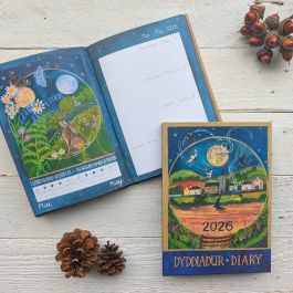 Full Moons 2026 Diary Hardback By Driftwood Designs