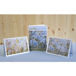 Agapanthus II / Ramsons & Campion 10 Notecards from original prints by ...