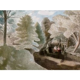 ERIC RAVILIOUS Two Figures in a Boat|1941