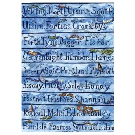 Shipping Forecast Words Poster Print By Driftwood Designs - Down To ...
