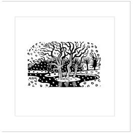 AGBI CHRISTMAS CARD PACK – Snow Scene Artist: Eric Ravilious