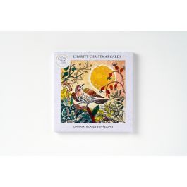 Finch and Berries Artist: Emily Sutton AGBI CHRISTMAS CARD PACK