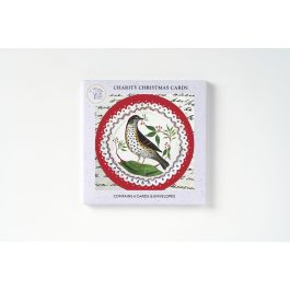 Mistle Thrush Artist: Emily Maude AGBI CHRISTMAS CARD PACK