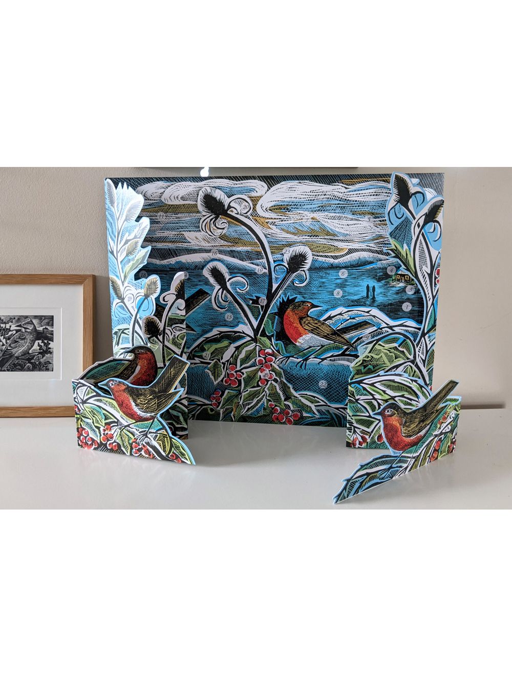 Midwinter Robins Angela Harding's advent calendar